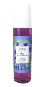 camille beckman fragrant body mist, alcohol free, english lavender, 8 ounce