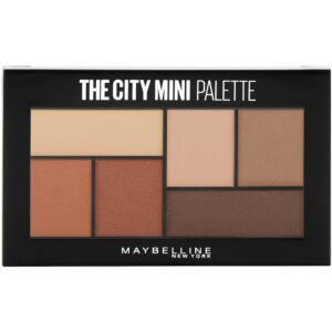 maybelline new york the city mini eyeshadow palette makeup, brooklyn nudes, 0.14 oz.