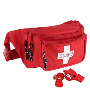 ever ready first aid fanny pack/hip pack (fanny pack with whistle)