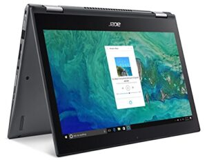 acer spin 3 sp314-51-59nm, 14" full hd ips touch, 8th gen intel core i5-8250u, alexa built-in, 8gb ddr4, 256gb ssd, steel gray