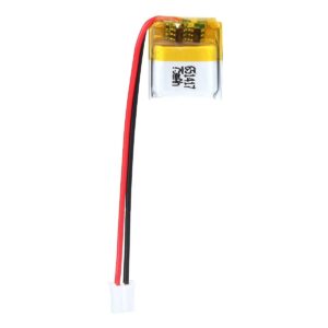 ydl 3.7v 75mah 651417 lipo battery rechargeable lithium polymer ion battery pack with jst connector