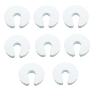 maydahui 8 pcs finger pinch guards baby proofing doors extra soft durable foam door stopper slamming doors bumper sleek design for child baby safety finger protectors