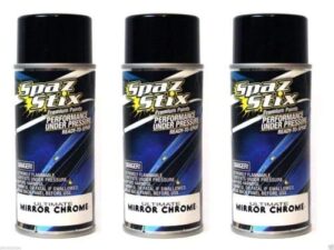 spaz stix 3x szx10009 combo saving ultimate mirror chrome aerosol paint rc lexan