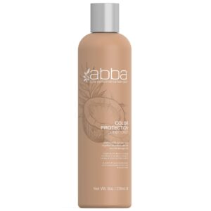 abba color protection conditioner, coconut oil & sage, 8 fl oz (pack of 1)