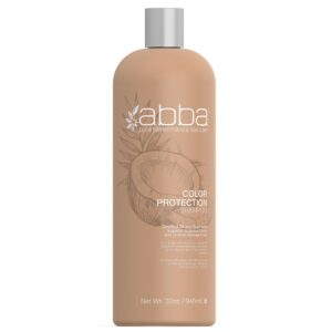 abba color protection shampoo, coconut oil & sage, 32 fl oz