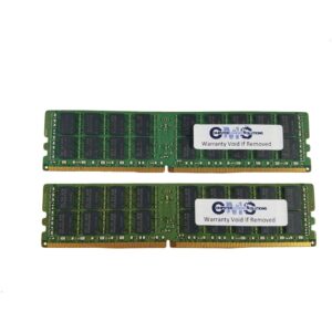 cms 32gb (2x16gb) ddr4 17000 2133mhz ecc registered dimm memory ram upgrade compatible with dell® poweredge r530 ddr4 ecc register server only - b5