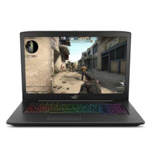 asus rog strix scar edition gaming laptop, 17.3” 120hz 3ms full hd, intel core i7-8750h processor, nvidia geforce gtx 1060 6gb, 16gb ddr4, 256gb pcie ssd + 1tb firecuda, windows 10 - gl703gm-ds74