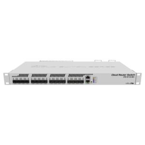 mikrotik cloud router switch crs317-1g-16s+rm rack-mountable manageable