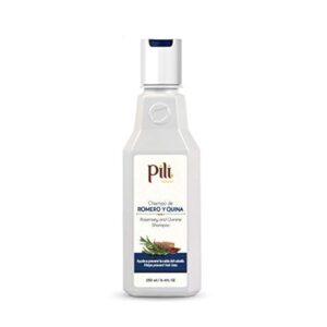 pili natural rosemary and quinine shampoo - strengthens hair follicles, promotes scalp health & hair growth. 8.4 fl. oz.