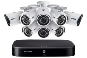 lorex 4k 8 channel 2tb dvr with 8 1080p security cameras