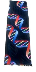 science scarf dna helix science scarf