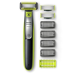 philips norelco oneblade face + body bonus pack with free blade, qp2630/72