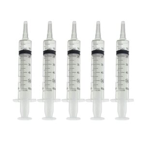 5 pack 60cc catheter tip sterile syringes