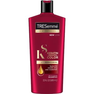 tresemme shampoo keratin smooth color with moroccan oil 22 ounce (650ml)