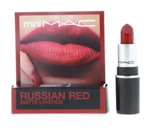 mac little mac lipstick russian red mini 0.06 oz/ 1.8g