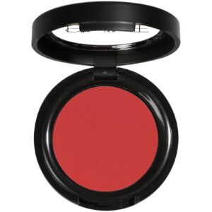 is'mine single eyeshadow powder palette, matte red, high pigment, longwear eye makeup for day & night