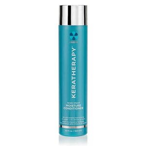 keratherapy keratin infused moisture conditioner, 10.1 fl. oz., 300 ml - hydrating & moisturizing conditioner for dry or damaged hair with collagen, jojoba oil, & kerabond technology - sulfate free