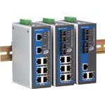 moxa eds-405a-t entry-level managed ethernet switch with 5 x 10/100basetx ports, -40 to 75°c operating temp.