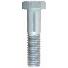 m6-1.0 x 60mm hex head cap screws, steel metric class 8.8, zinc plating (quantity: 100 pcs) - coarse thread metric, partially threaded, length: 60mm metric, thread size: m6 metric