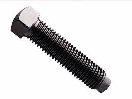 square head set screw, dog - half, 3/4-10 x 5", alloy steel case hardened, black oxide, full thread (quantity: 25) coarse thread, 3/4 inch square head bolts, length: 5 inch