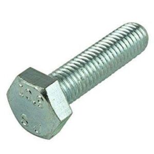 m4-0.7 x 16mm hex head cap screws, steel metric class 8.8, zinc plating (quantity: 100 pcs) - coarse thread metric, fully threaded, length: 16mm metric, thread size: m4 metric