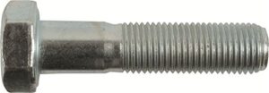 m16-1.5 x 80mm hex head cap screws, steel metric class 8.8, zinc plating (quantity: 25 pcs) - fine thread metric, partially threaded, length: 80mm metric, thread size: m16 metric