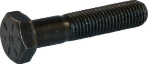 5/8-11 x 5 1/2 hex head cap screws, alloy steel grade 8, plain finish (quantity: 70 pcs) - coarse thread unc, partially threaded, length: 5 1/2 inch, thread size: 5/8 inch