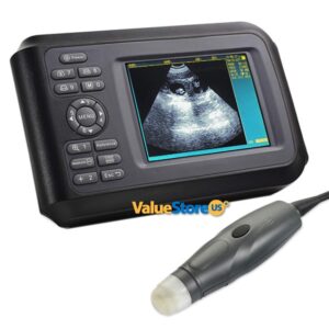 portable ultrasound scanner veterinary pregnancy v12 with 3.5 mhz convex probe for sheep, dog, cat and pig.