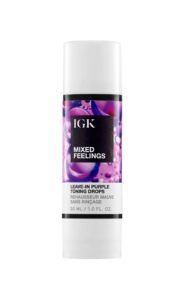 igk mixed feelings leave-in blonde toning drops 30 ml / 1 oz