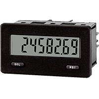 red lion controls/n-tron cub5r000 8-digit miniature dual counter & rate meter, cub5 reflective