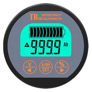 aili battery monitor voltmeter ammeter voltage current meter 8-80v 0-100a auto car motor boat caravan rv motorhome