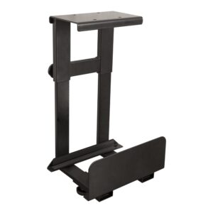 stand up desk store adjustable cpu desktop computer tower holder under desk mount