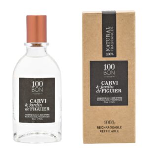 100bon carvi & jardin de figuer – caraway & fig spicy fragrance for women & men – energizing organic fragrance with a sensual fruity & floral fragrance - 100% concentrate fragrance spray, 1.7 fl oz