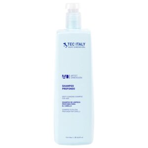 tec italy professional shampoo profondo - deep cleaning shampoo 1 liter