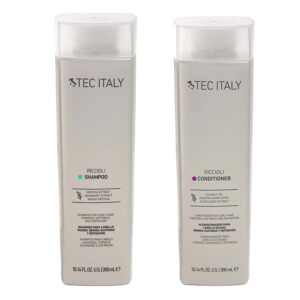 tec italy riccioli curl defining shampoo & conditioner pack