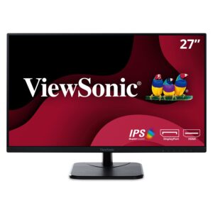 viewsonic va2756-mhd 27 inches ips 1080p monitor hdmi displayport (renewed)