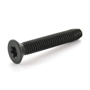 newport fasteners floorboard thread cutting screws 1/4-20 x 2 1/2 (quantity: 100 pcs) type f star drive black phosh t-30 drive alloy steel