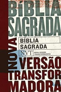 bíblia nvt sagrada - tipos (letra normal, brochura com orelhas