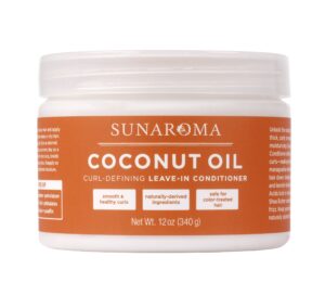 sunaroma coconut oil leave in conditioner