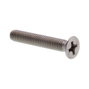 prime-line 9121192 machine screws, metric, flat head, phillips drive, m4-0.7 x 25mm (10 pack)