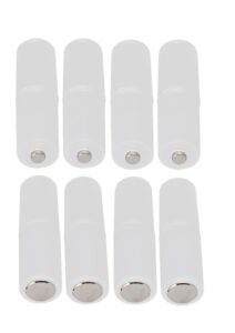 lampvpath aaa to aa battery adapter (pack of 8), converter holder for aaa to aa batteries