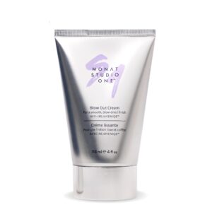 monat studio one blow out cream - anti frizz hair care/hair cream helps smooth and soften hair while using heat hair styling products. thermal/heat protectant for hair - net wt. 118 ml / 4 fl. oz.