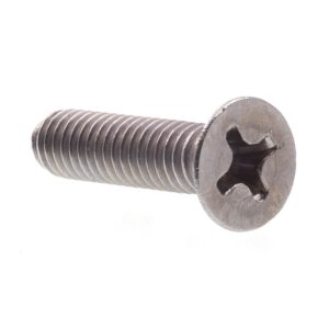 prime-line 9121166 machine screws, metric, flat head, phillips drive, m4-0.7 x 16mm (10 pack)