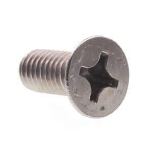 prime-line 9121519 machine screws, metric, flat head, phillips drive, m6-1.0 x 14mm (10 pack)