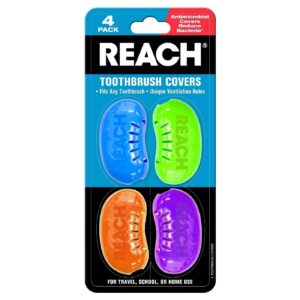 reach toothbrush cover, 4 count