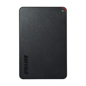 buffalo mini station 2tb hd-pcfs2.0u3-bba portable hdd for usb 3.1 (gen1) / usb 3.0