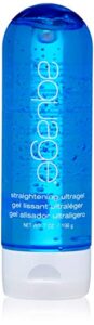 aquage straightening ultra gel, unique styling gel transforms hard to manage hair into smooth, silky-straight texture, lightweight formula for body and bounce, 7 oz (pack of 1)