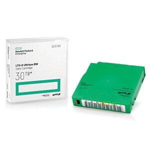 hp lto8 ultrium 30tb rw data cartridge (new) lto-8