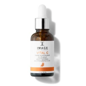 image skincare, vital c hydrating vitamin a c e serum, brightening complex, 1 fl oz