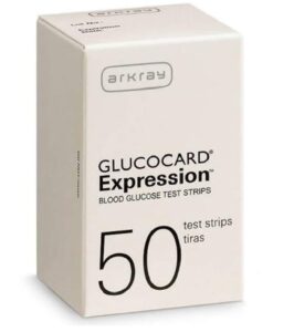 arkray usa 570050 glucocard expression test strip (pack of50)